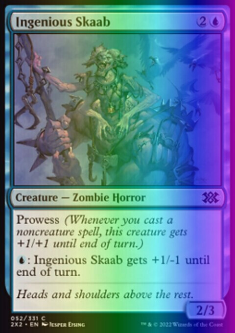 MTG Magic the Gathering Ingenious Skaab (52/686) Double Masters 2022 LP ...