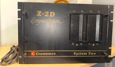 Cromemco Z-2D S-100 Microcomputer Computer KL | eBay