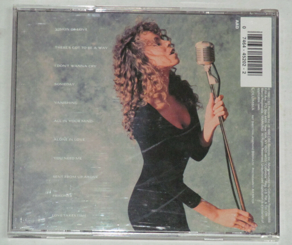MARIAH CAREY-MARIAH CAREY-COLUMBIA RECORDS CK 45202-CD | eBay