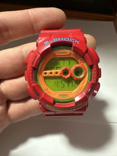 Men's DIGITAL Watch CASIO "G-Shock" (3263) GD-100HC. Alarm. Chronograph ...