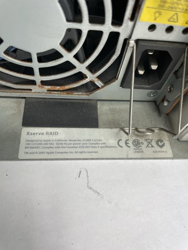 Apple XSERVE RAID A1009 SFP Network Enclosure Storage 12 x 500 GB HDD | eBay