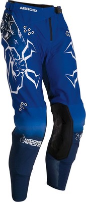 Moose Racing Agroid Moto Motorcycle Motorbike Motocross Trouser Blue ...