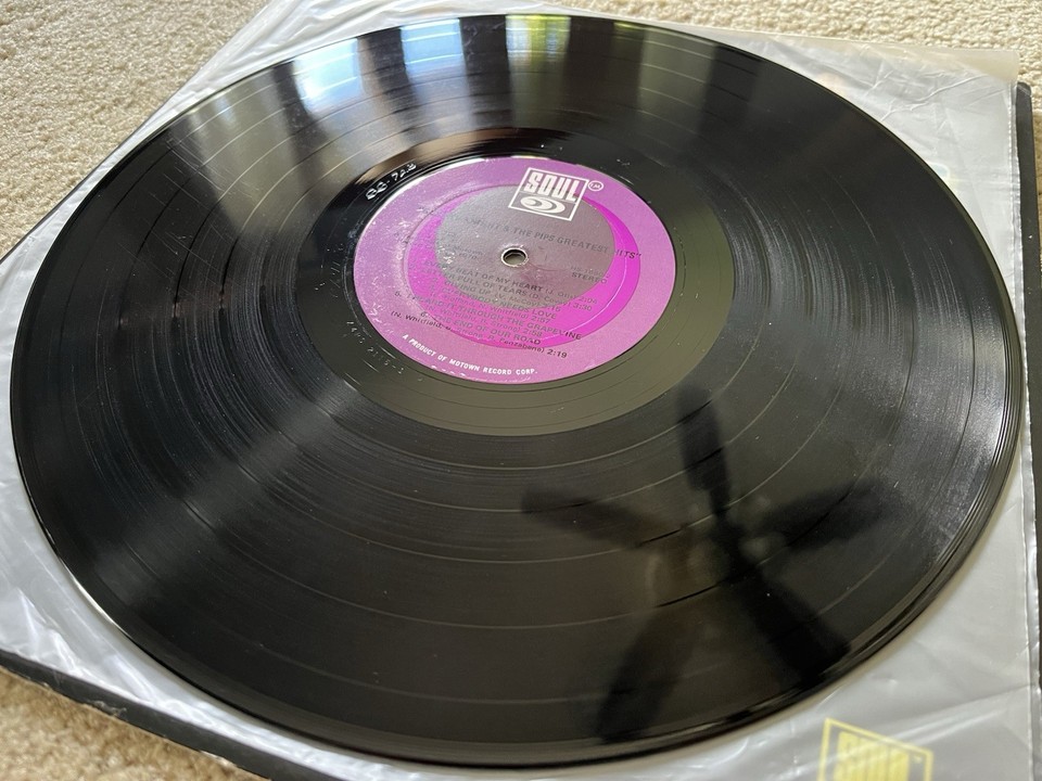 GLADYS KNIGHT & the Pips - Greatest Hits LP w/ INNER 1970 Soul SS723 ...