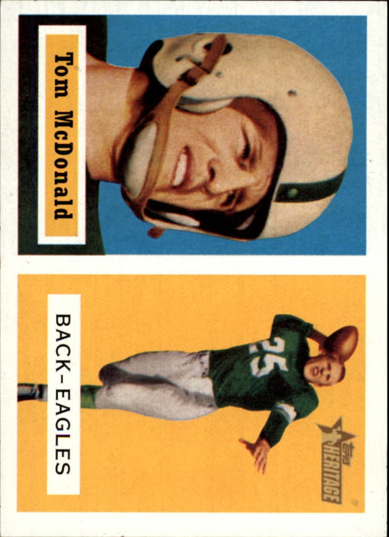 2002 Topps Heritage 1957 Reprints #RTM Tommy McDonald - FB | eBay