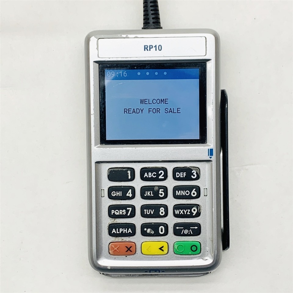 First Data RP10 xCL-RP-10 USB Credit Card Pinpad 002372064 (for FD150 ...