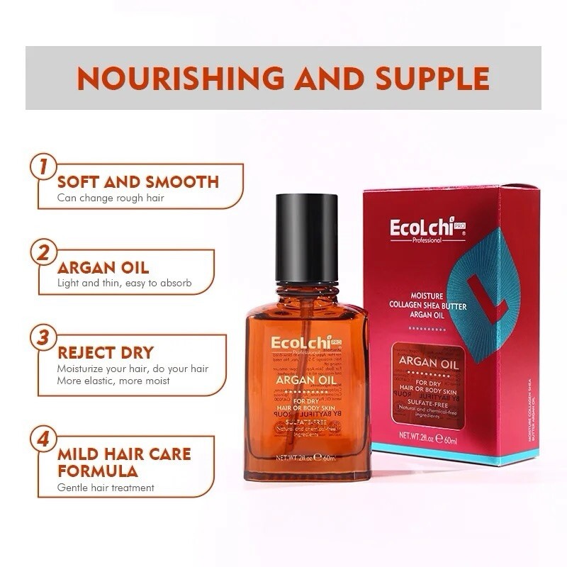 EcoLchi SHEA BUTTER HAIR MASK Boosting Hair Repair Mask Deep ...