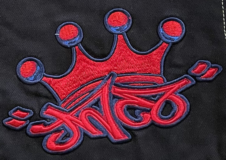 Vintage 90s JNCO Jeans Tribals Red JNCO Crown Black Denim M1855D51 Size ...