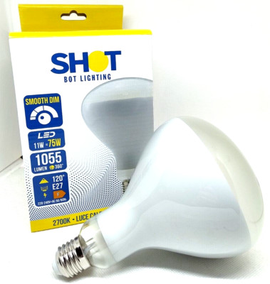 Lampadina LED AIRAM BOT LIGHTING R125 DIMMERABILE 11W E27 230V ...