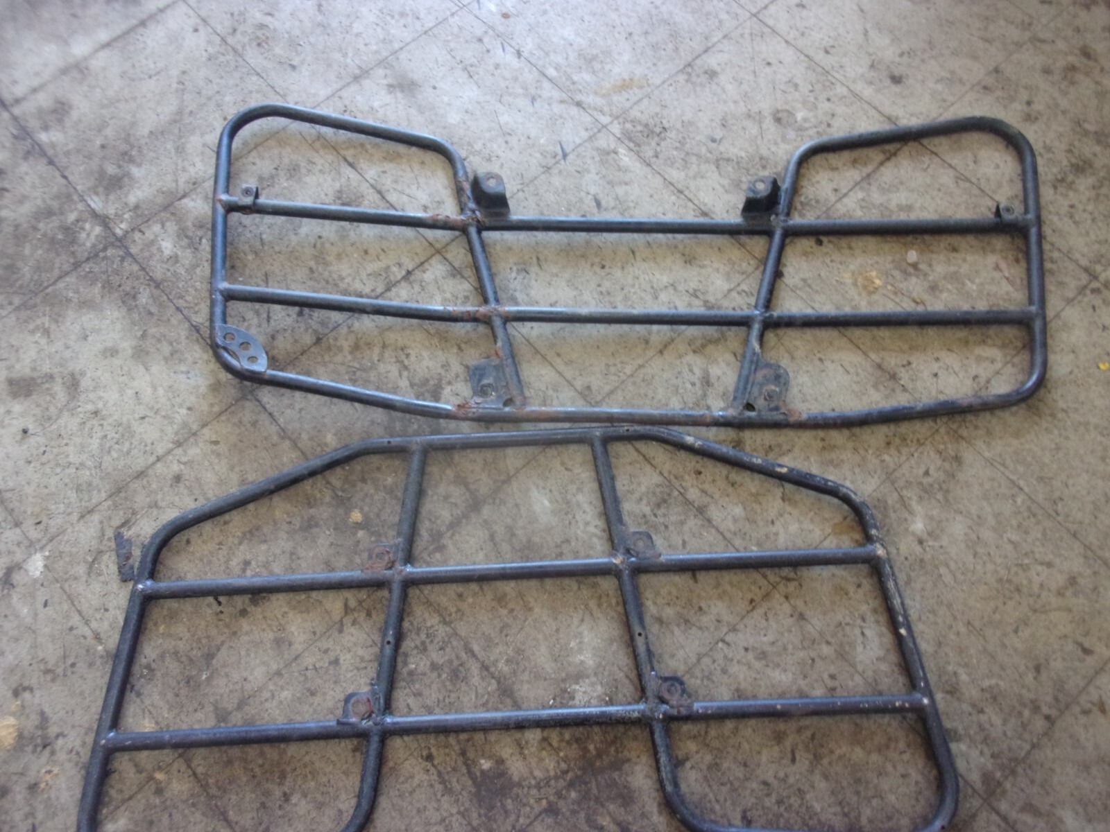 2006 KAWASAKI BRUTE FORCE 750 IRS 4WD FRONT RACK REAR RACK FRONT REAR ...