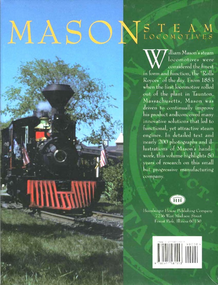 MASON STEAM LOCOMOTIVES by WALLACE - NEW IN SHRINK WRAP | eBay