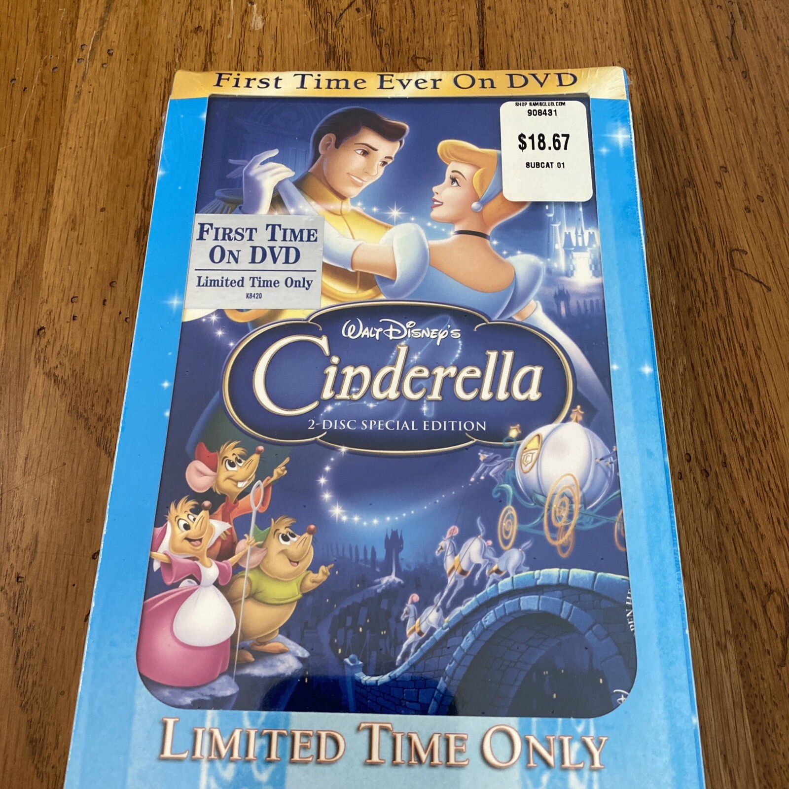 Cinderella DVD 2005 2-Disc Set Special Edition DVD Platinum Collection ...