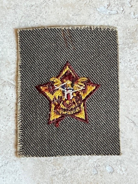 Boy Scouts RARE Star Rank Patch 1915 1-1-8 | eBay