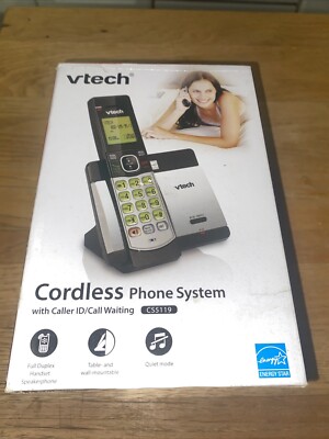 VTech CS5119-2 DECT 6.0 2 Handset Cordless Phone with Caller ID NEW | eBay