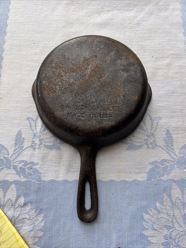 Wagner (Unmarked) Cast Iron Skillet #3 (6-1/2") | eBay Australia