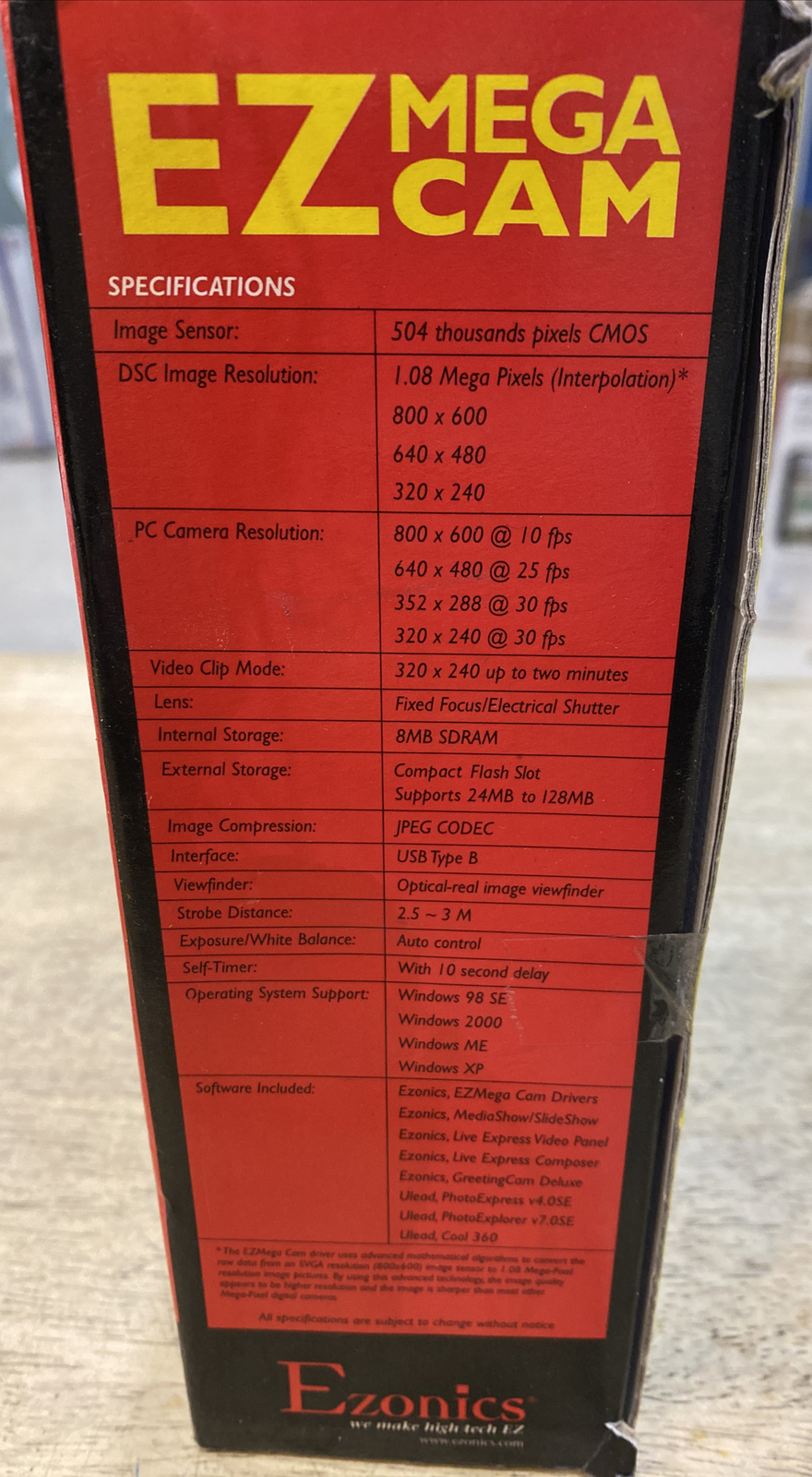 Ezonics EZ-802 0.5MP Digital Camera for sale online | eBay