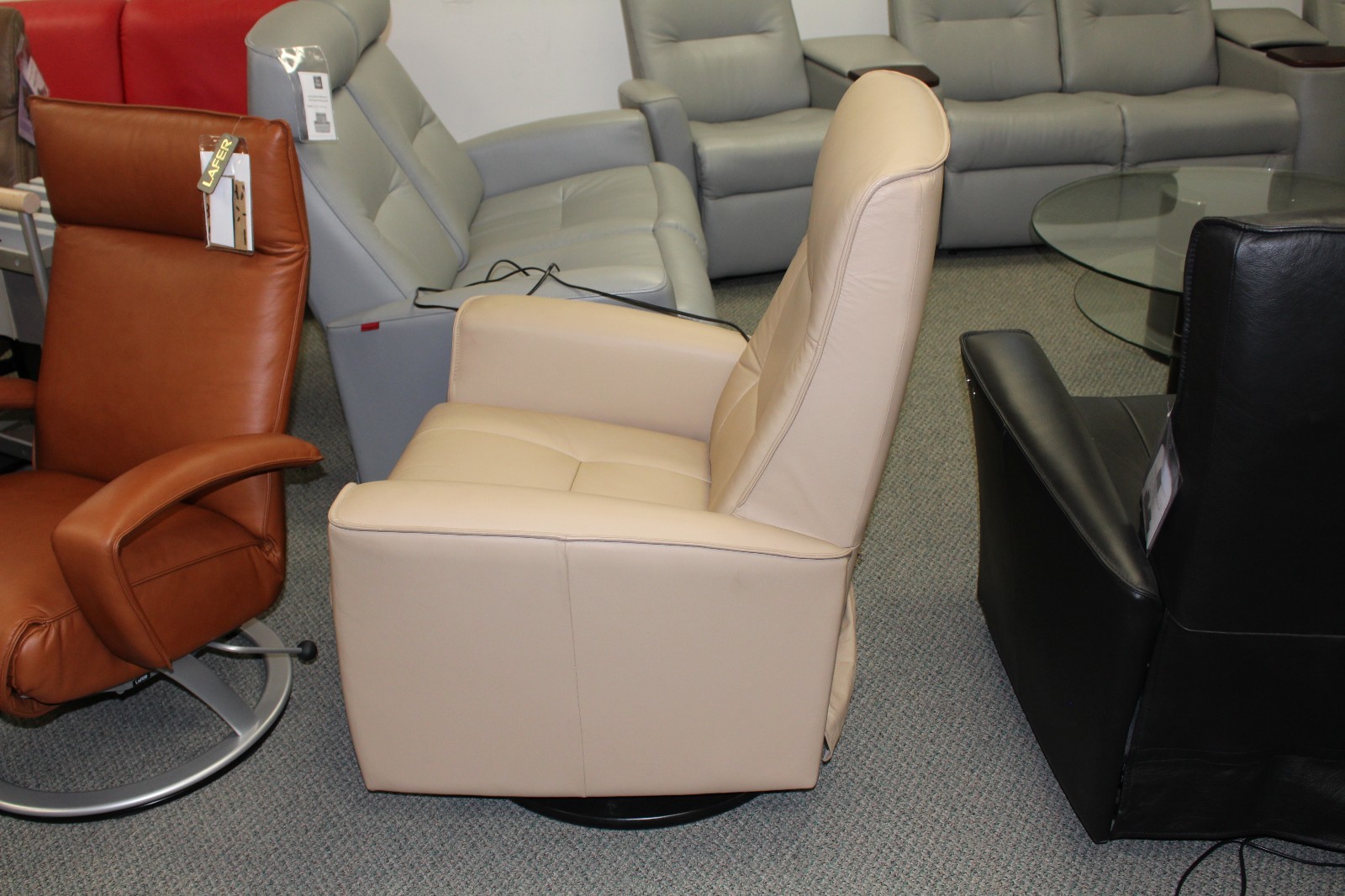 Large Fjords Ulstein Zero Gravity Power Recliner Chair Nordic NL Sandal ...