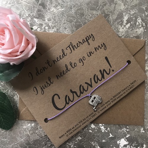 Funny Gift For Caravan Lover Therapy Secret Santa Birthday Card ...