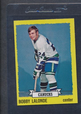 1973/74 Topps #189 Bobby Lalonde Canucks NM *482 | eBay