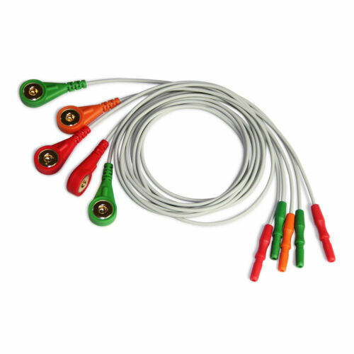 5 Lead cable for Dynamic ECG System CONTEC TLC9803 | eBay