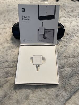 Square - Reader for Magstripe (with headset jack) - White | eBay