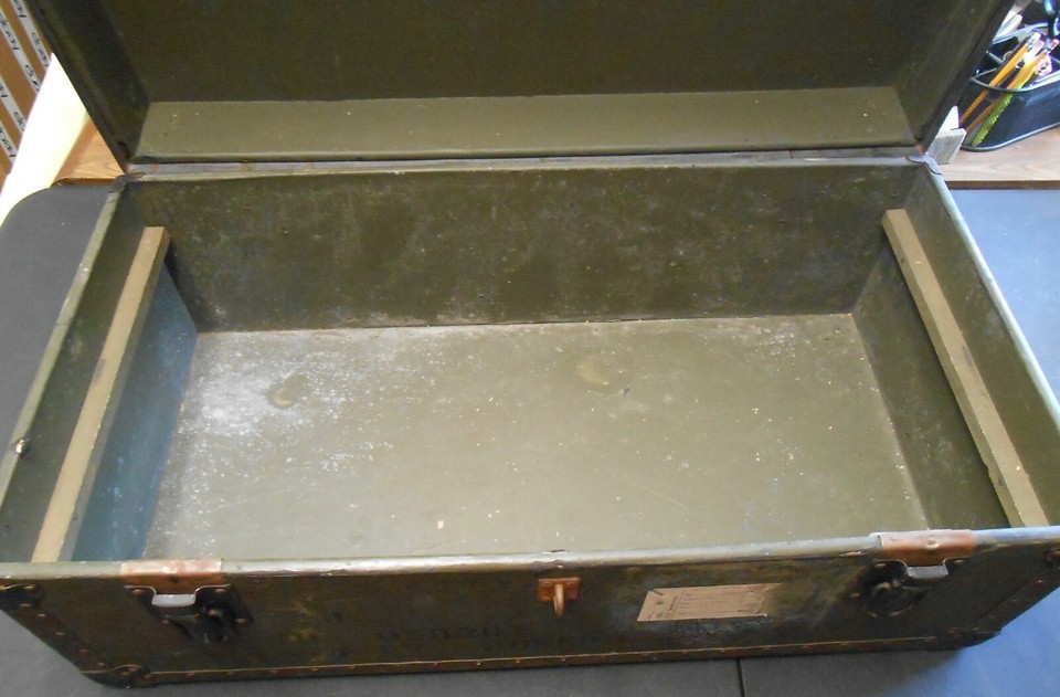 Authentic WW ll Era very rare original U.S. Named Soldier's Metal Foot ...