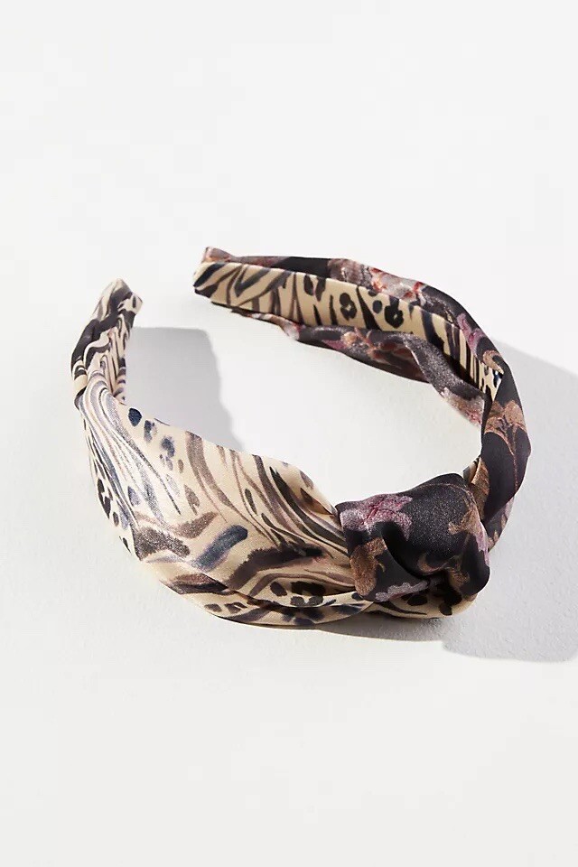 Anthropologie Kachel Printed Top Knot Headband Ebay