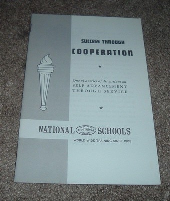 1970 NTS SUCCESS THROUGH COOPERATION Self Advancement National ...