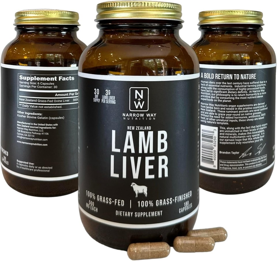 Narrow Way Nutrition - Lamb Liver Regeneratively Raised in New Zealand ...