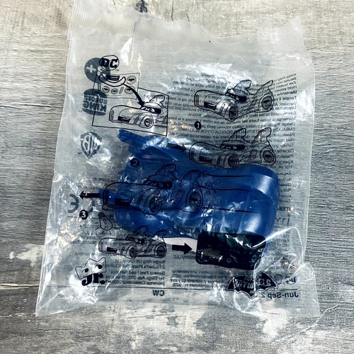 Burger King Jr. Meal Toy BatWheels Blue/Purple Car + Stickers Batmobile ...