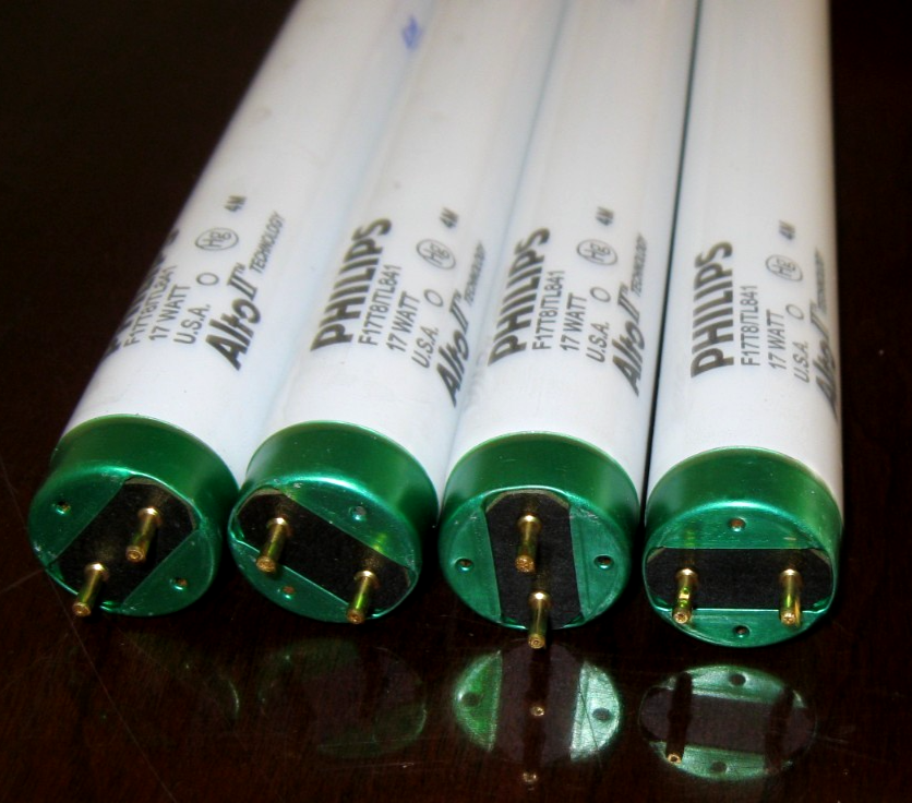 NEW Philips F17T8/TL841 Fluorescent 17W Lamp Light Bulbs 24" USA MADE ...