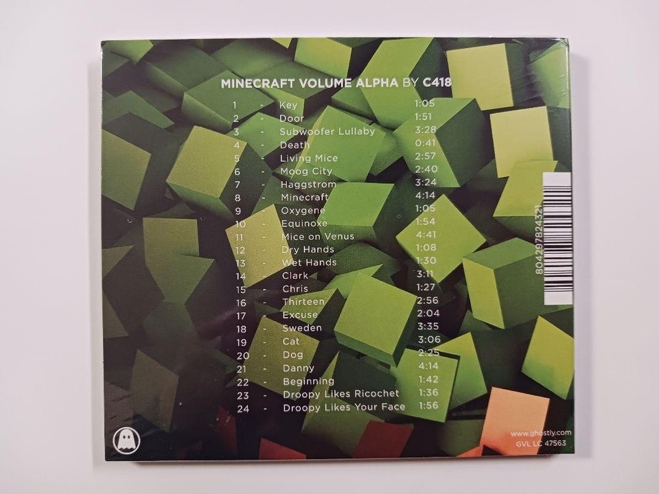 C418 Minecraft Volume Alpha Input Disk Cd | eBay