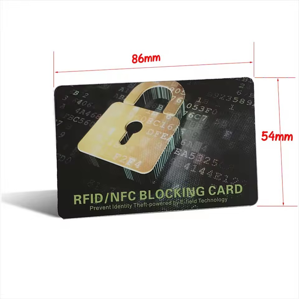 RFID NFC Blocking Card Contactless Anti-Theft Protection for Wallet ...