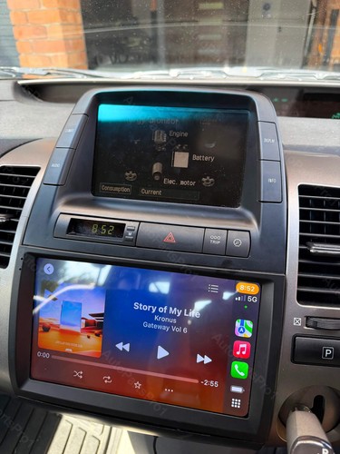 For Toyota Prius 2003-2009 Carplay Android 14 Car Stereo Radio BT GPS ...