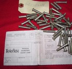 ¼ “ Huck Pin Rivets Bolts Northrop Grumman NSN GB511G4-14, Pack of 51 ...