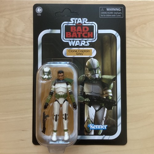 Star Wars The Bad Batch CLONE CAPTAIN GREY Vintage Collection VC209 ...