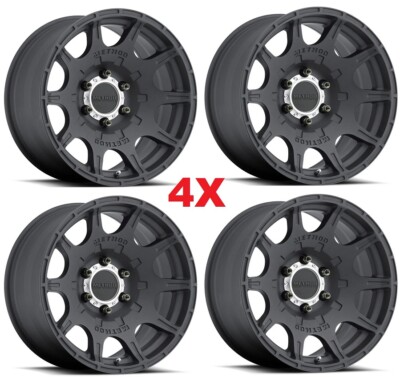 17 METHOD ROOST WHEELS RIMS BLACK WRANGLER GLADIATOR MR308 | eBay