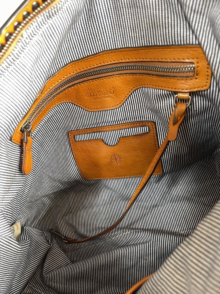 Old Trend Leather Shoulder Bag Purse Tote Handbag Bag Studs Studded ...