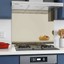 Nidda Toughened Glass Heat Resistant Splashback /Kitchen Splashback ...