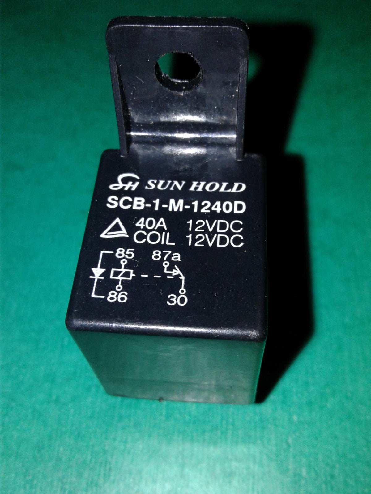 SCB-1-M-1240D coil 12VDC 5 connectors 40 A 12VDC SUN HOLD relay | eBay