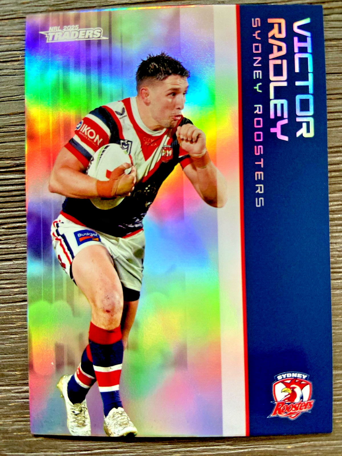 2025 NRL TRADERS 'SILVER PARALLEL' TRADING CARD - VICTOR RADLEY ...