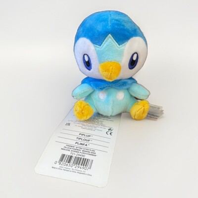 Pokemon Piplup 4.5" Sitting Cuties Plush - NEW! - 2021 Pokemon Center ...