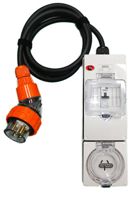 3 Phase To Single Phase Adapter 5 Pin 20A Plug to 3 Pin 15A Outlet | eBay