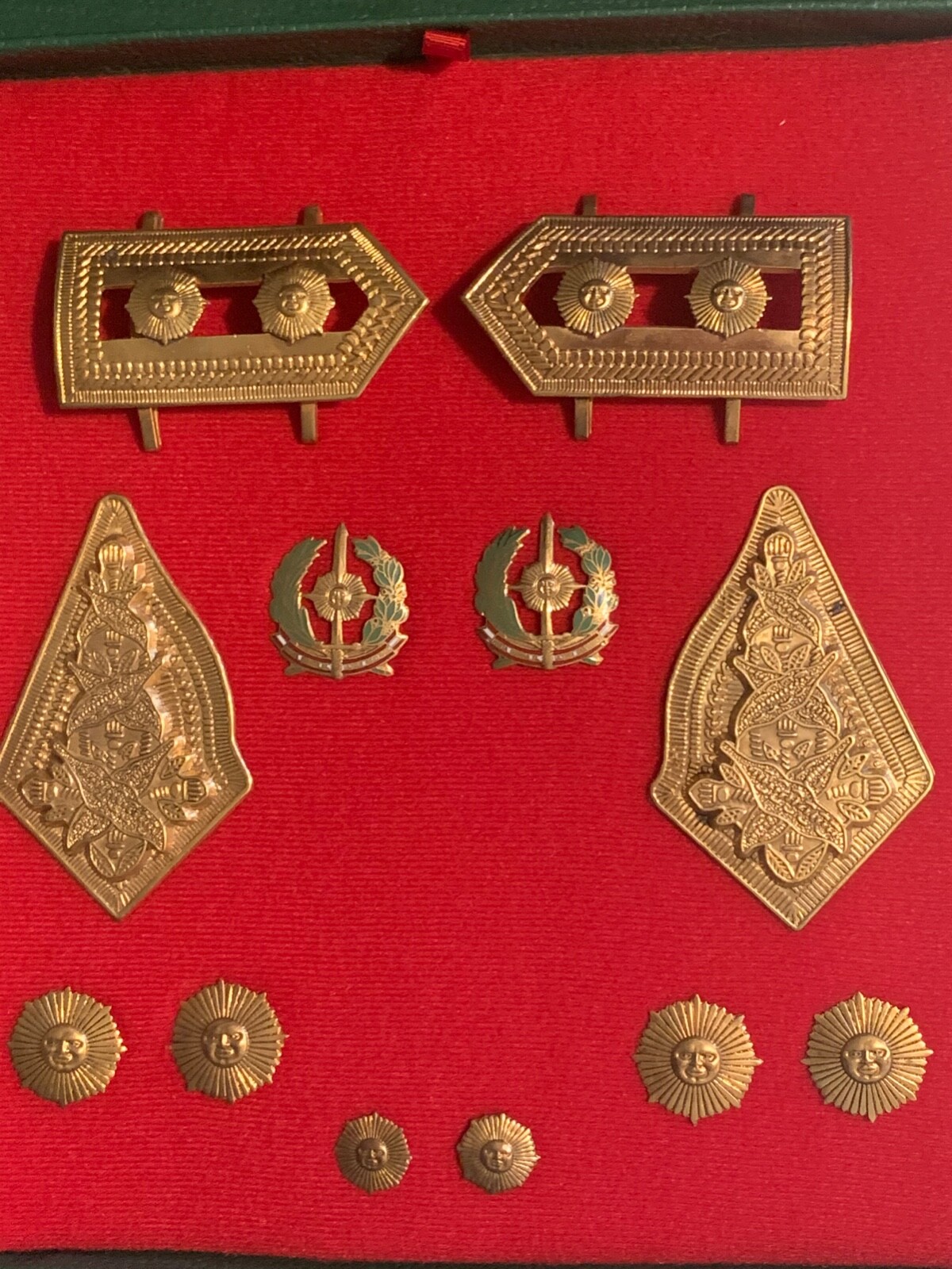 Peru Army General Insignias | eBay