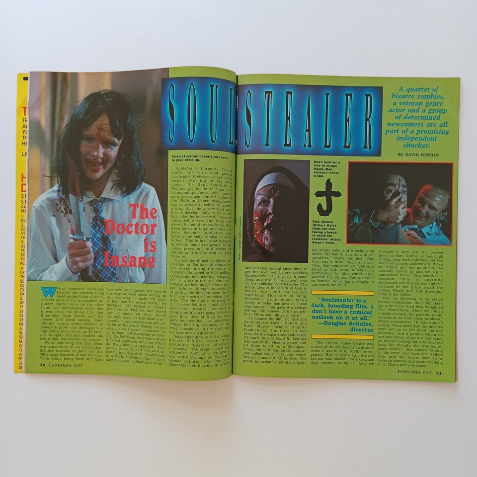 FANGORIA, Horror Magazine 107, Freddy's Dead Nightmare On Elmstreet ...