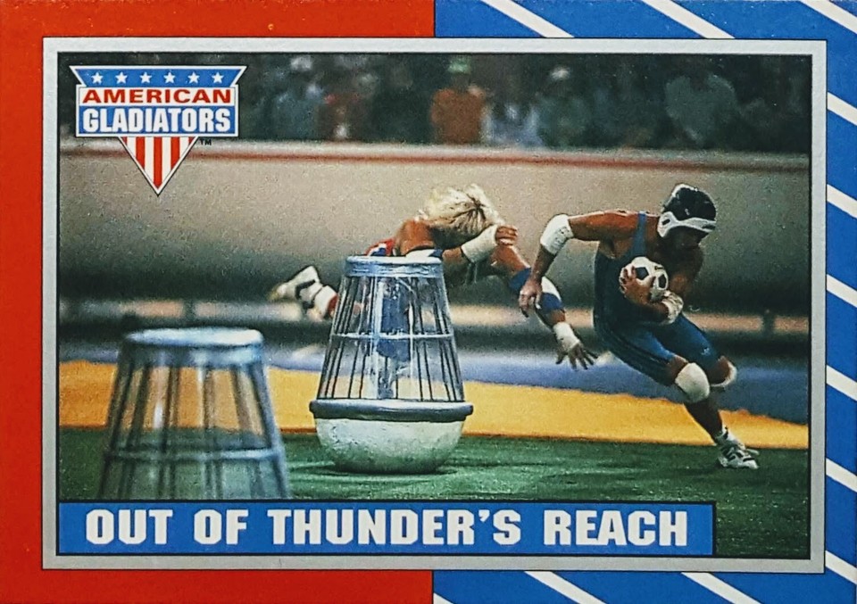 American Gladiators Trading Card TV Show TOPPS 1991 PICK YOUR CARD M | eBay