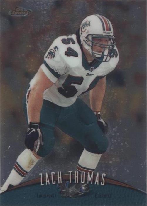 1998 Topps Finest - Zach Thomas #104 No Protector for sale online | eBay