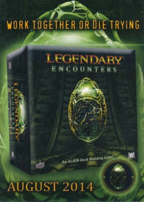 2014 Upper Deck Legendary Encounters Aliens Promo Card A1774 | eBay