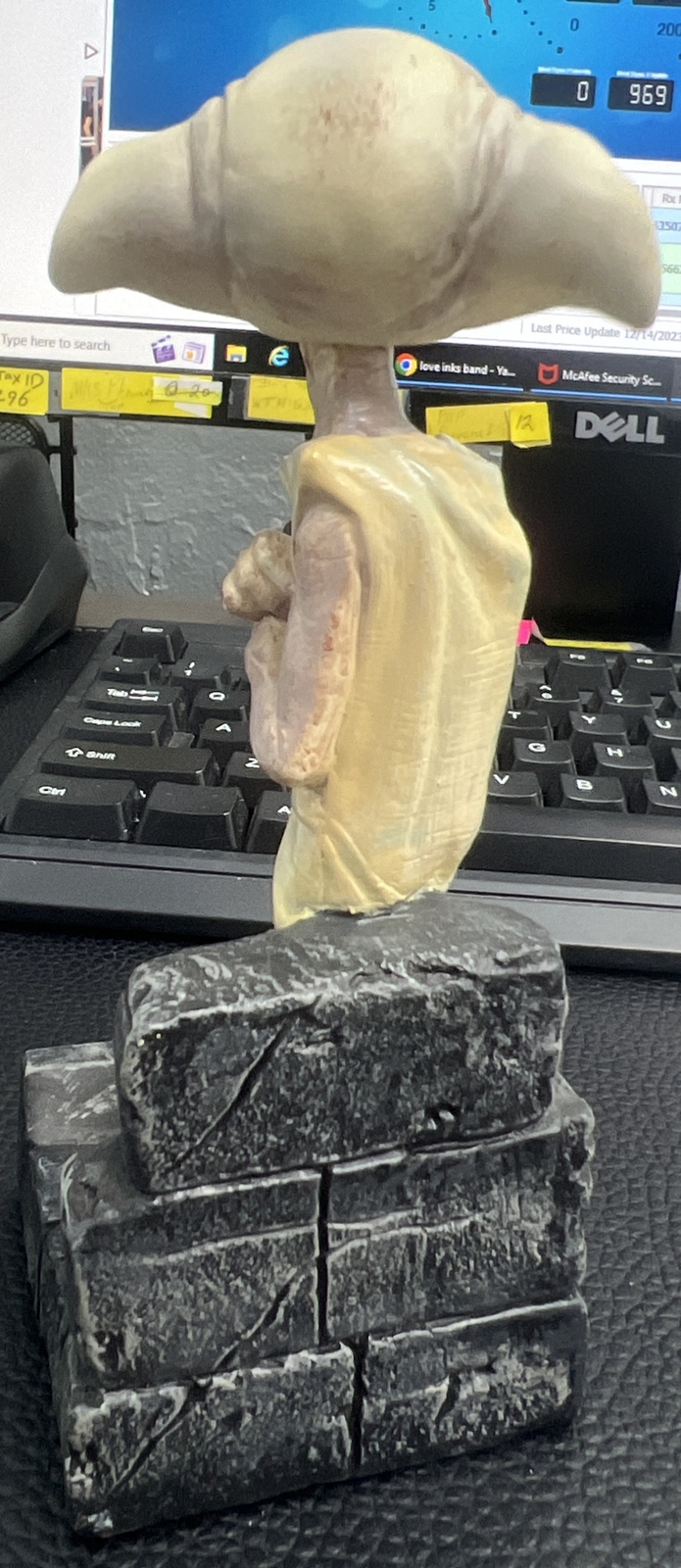 DOBBY THE ELF BOBBLEHEAD HARRY POTTER THE CHAMBER OF SECRETS MOVIE ...