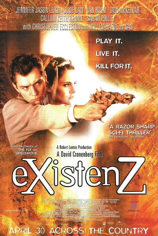 Existenz movie poster - Jude Law, David Cronenberg - 11 x 17 inches | eBay