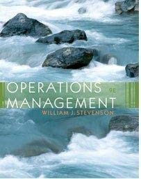 OPERATIONS MANAGEMENT-W/ I By Stevenson - Hardcover *Excellent ...